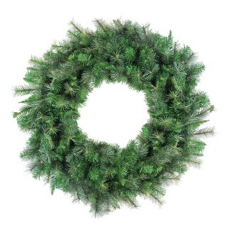 Canyon Pine Mixed Artificial Christmas Wreath - 48-Inch Unlit - 48 ...