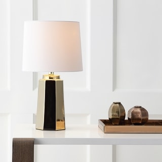 SAFAVIEH Lighting 21-inch Kingsley LED Table Lamp - 10"x10"x20.5" - On ...