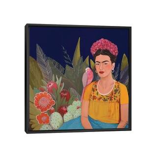 iCanvas "Frida A Casa Azul Revisitated" by Sylvie Demers Framed Canvas ...