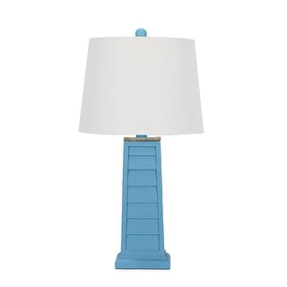 25" Shutter Table Lamp & Decorator Shade - 25 - Bed Bath & Beyond ...