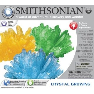 Smithsonian Crystal Growing Gem Kit - multi - Bed Bath & Beyond - 13670297