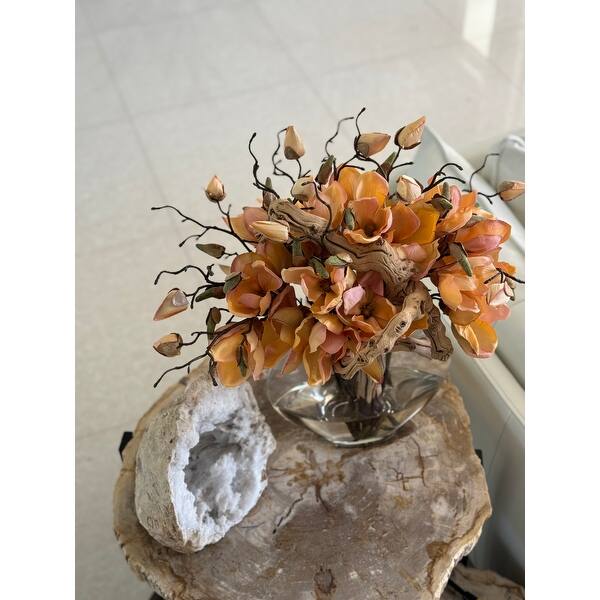 full moon designed vase