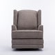 Traditional Wingback Chair Rotating Recliner and Swivel or Recline ...