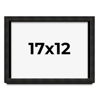 17x12 Shadow Box Black Rustic Barnwood Display Frame | 1.125 Inch - Bed ...