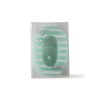 Zero Digit Party Candle Stripes Parrafin Wax Plastic Stand Number ...