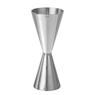Stainless Steel Measuring Cup Cocktail Jigger Bar Jigger Tool - Silver ...