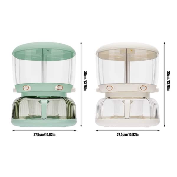 22 Lbs Rice Dispenser Large Grain Storage Container Kitchen Organizer ...