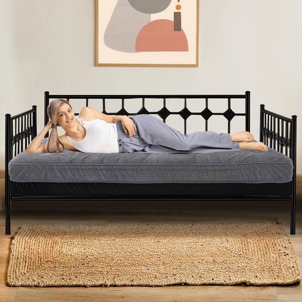 Docred Daybed Mattress Memory Foam Futon Mattress Frame Not Included Twin size