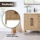 Altair Laurel Bath Vanity with Calacatta White Quartz Stone Countertop ...