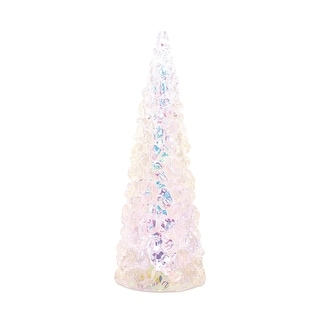 Iridescent LED Pine Tree 13.5"H - N/A - Bed Bath & Beyond - 42887433