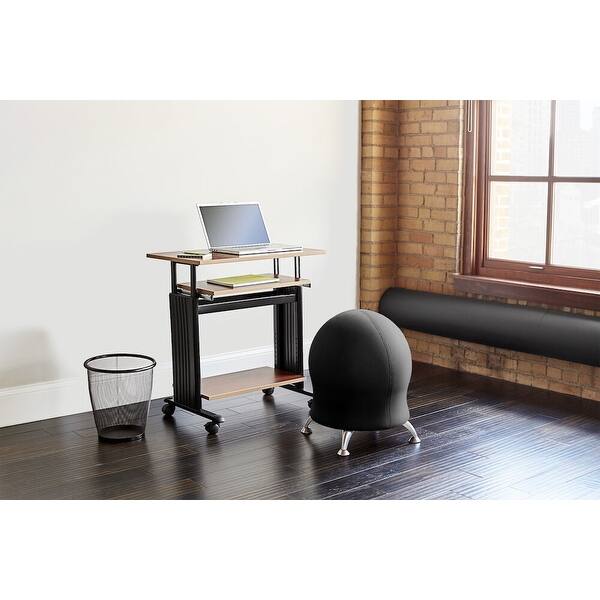 MUV 29-inch Adjustable Height Mobile Computer Workstation Desk - Bed ...