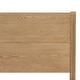 Solid Wood Panel Platform Bed with Headboard, Double Size Beds Wooden ...