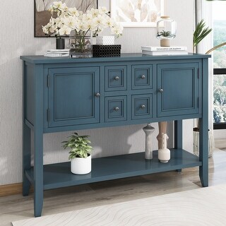 Cambridge Series Sideboard Table with Shelf, Console Table Dining Room ...