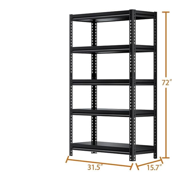 Shelving Heavy Duty Storage Shelves Loads , Black - Bed Bath & Beyond ...