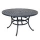 Ventura 52 Inch Cast Aluminum Round Dining Table - Bed Bath & Beyond ...