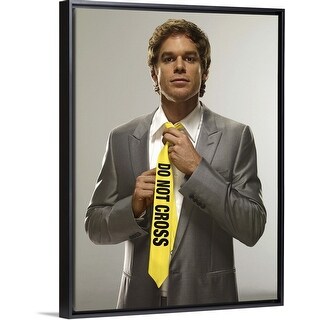 "Dexter (TV) (2006)" Black Float Frame Canvas Art - Bed Bath & Beyond ...
