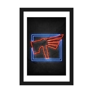 iCanvas "Warhammer Neon" by Durro Art - Bed Bath & Beyond - 37465420