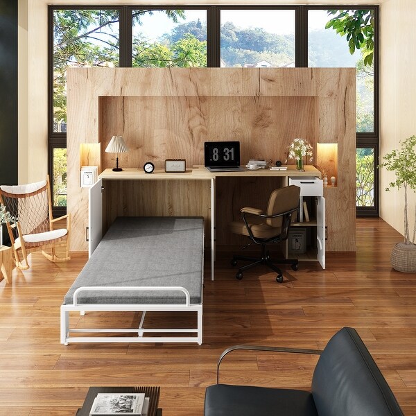 Desk bed convertible furniture store