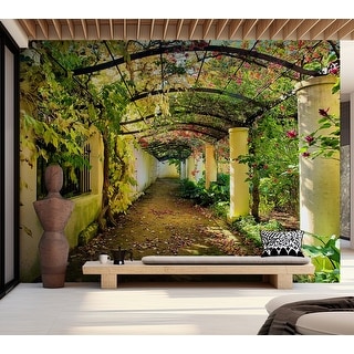 Peel & Stick Landscape Wall Mural - Pergola - Bed Bath & Beyond - 41411794