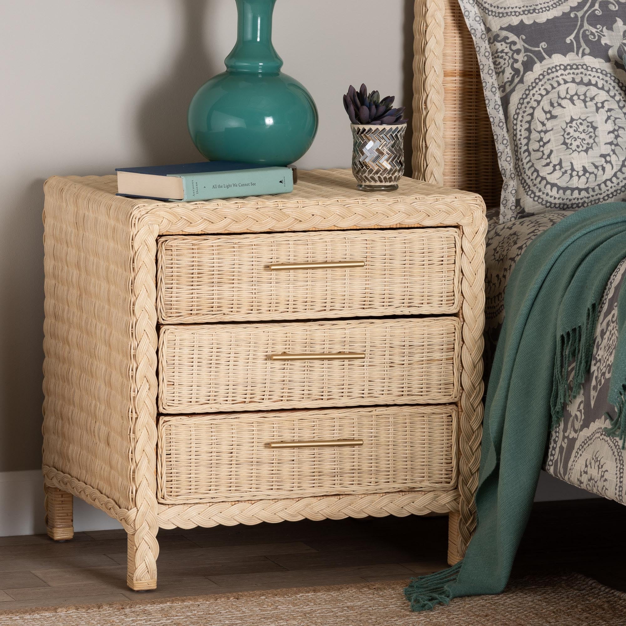 Wicker Nightstands Bed Bath Beyond