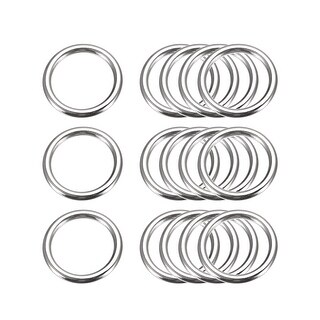 Metal O Rings Multi-Purpose Non-Welded O-Ring Buckle for Craft Belt ...