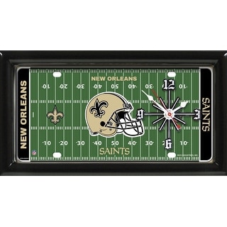 New Orleans Saints Field Clock - Bed Bath & Beyond - 39686206