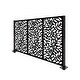 HighlanderHome Freestanding Modular Metal Privacy Screen, 4FtX 6Ft - On ...
