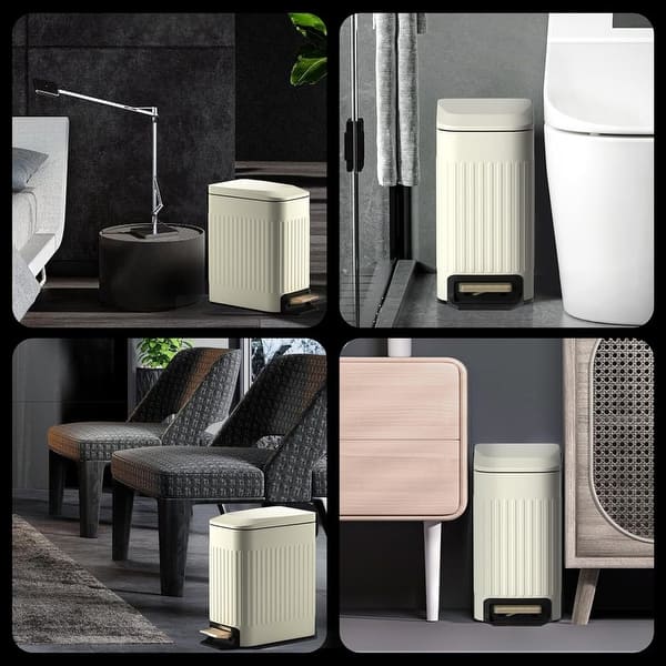 tiny trash can for bathroom