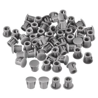 110Pcs Plastic Hole Plugs Panel Flush Type Knockout Locking Plugs - Bed ...