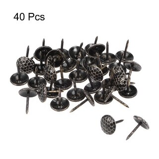 Upholstery Nails Tacks 7/16"Head Dia Antique Thumb Push Pins 40Pcs ...