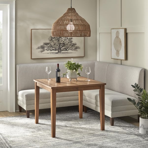 Kitchen Nook Bench With Back CHITA Breakfast Nook , Upholstered Dining ...