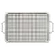 17 in x 12 in Rectangular Cast Aluminum BBQ Grill Topper with Handles ...
