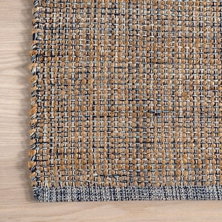 Emily Henderson x Rugs USA Hyperion Tasseled Cotton and Wool Area Rug ...