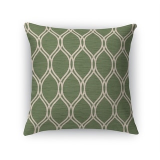 DOUBLE GREEN Accent Pillow by Kavka Designs - Bed Bath & Beyond - 38088558