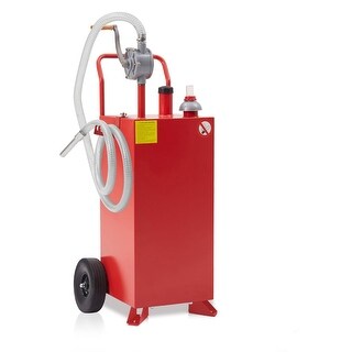 Towallmark 30 Gallon Portable Gas Caddy Fuel Storage Tank - Bed Bath ...