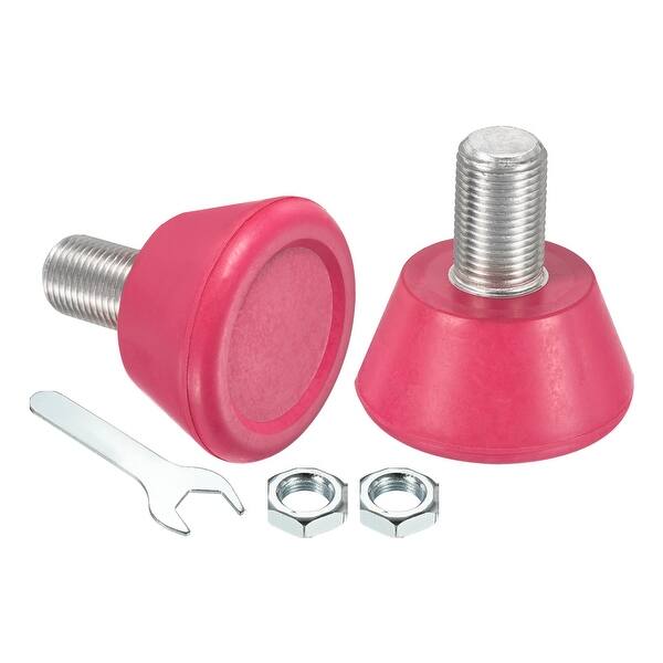 Roller Skate Toe Stops Rubber Brake Stoppers Block with 0.6''Bolts 82A ...