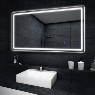Stylish Standing Mirror with Full-Body Reflection and Elegant Design ...