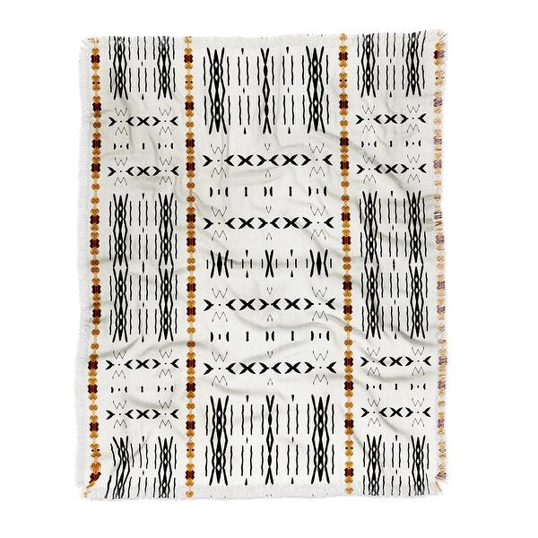 Sheila Wenzel-Ganny Mudcloth Tribal Western Made To Order Throw Blanket ...