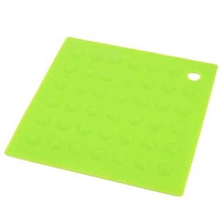 Dining Room Silicone Square Heat Resistant Plate Mat Table Protection ...