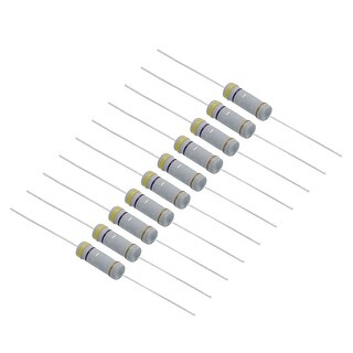30Pcs 3W 0.47 Ohm Tolerance Carbon Film Resistor, Axial Resistors Kit ...