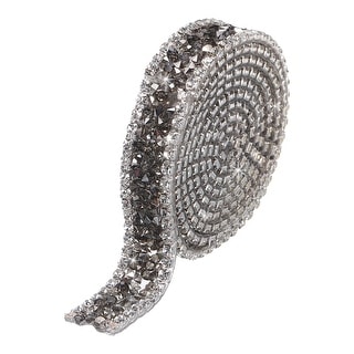 15mm Crystal Rhinestone Diamond Hotfix Ribbon - Bed Bath & Beyond ...