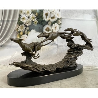 Two Stags Coat Of Arms Bronze Metal Wall Plaque Original Handmade ...
