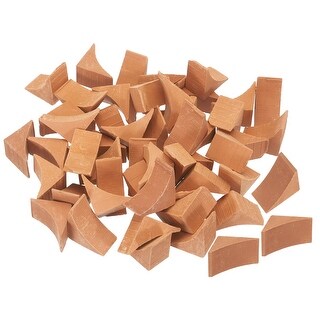 Miniature Roof Tiles Clay Model Roof Tiles for Model Building Red 50PCS ...