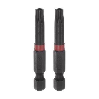 2pcs T30 Magnetic Security Impact Torx Screwdriver Bit 1/4" Hex Shank 2 ...