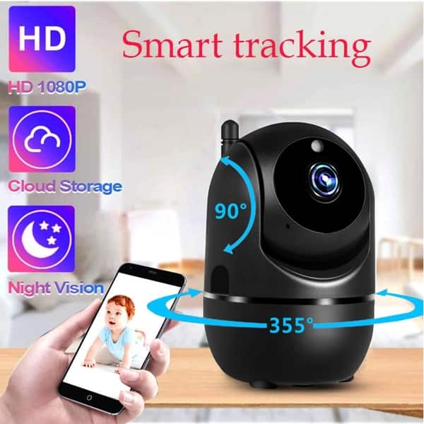 Wifi Camera Smart Home 1080P HD Cloud Wireless Automatic Tracking ...