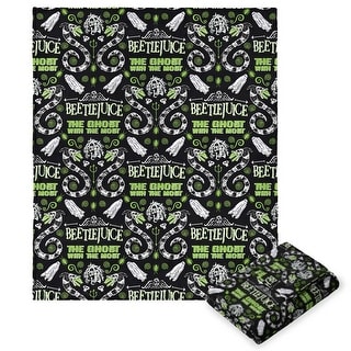 Warner Bros Beetlejuice Most Ghost Silk Touch Throw Blanket - Bed Bath ...