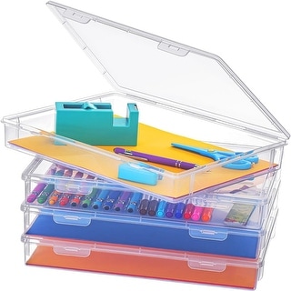 8.5 x 11 Inch Letter Storage Plastic Storage Box - Bed Bath & Beyond ...