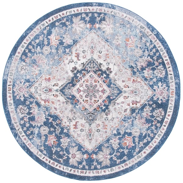 SAFAVIEH Phoenix Stacy Boho Medallion Distressed Rug - Bed Bath ...