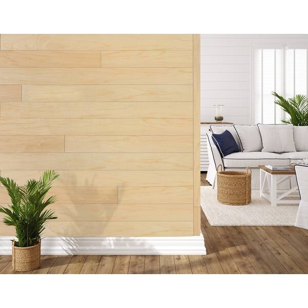 Genuine Hardwood Wall Panel Trim, 48"x2" (2 Pack) - Bed Bath & Beyond ...