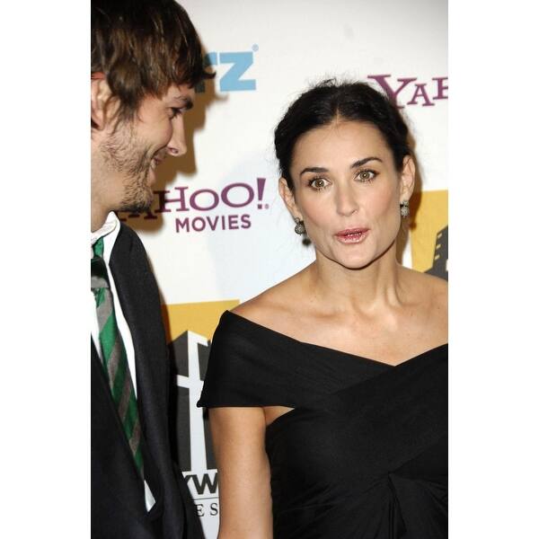 Ashton Kutcher Demi Moore At Arrivals For Hollywood Film Festival 10Th ...